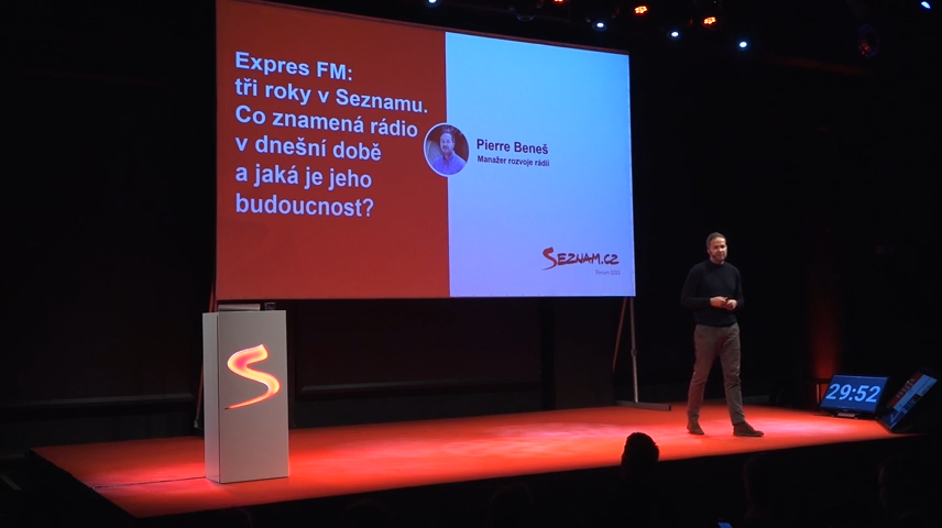 Seznam Forum 2022: Příběh Expres FM: tři roky v Seznamu | Stream